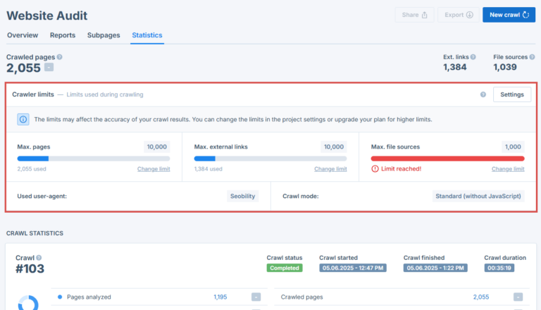 Seobility Beginner's Guide: Get started with our SEO Software